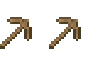 Minecraft Wooden pickaxe | Minecraft Skin