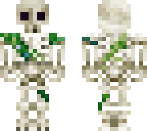 mossy skeleton | Minecraft Skin