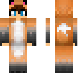Boy in Fox onesie | Minecraft Skin