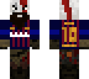 Kratos Messi | Minecraft Skin