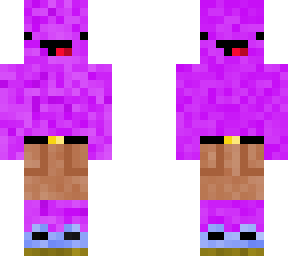 Purple Derp 2 face | Minecraft Skin