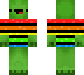 Rainbow Turtle | Minecraft Skin