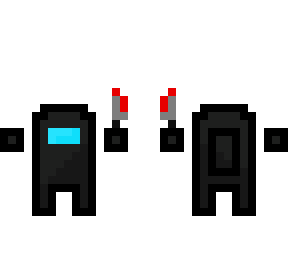 among us the black | Minecraft Skins