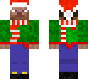 Christmas Steve | Minecraft Skins