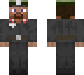 German WW2 tank Commander | Minecraft Skin