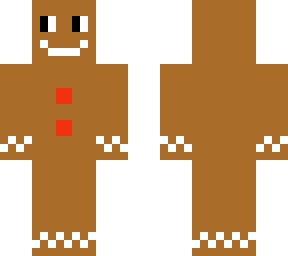 gingerbread man | Minecraft Skin