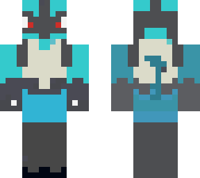 Lucario | Minecraft Skin