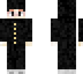 Mob psycho double layer. | Minecraft Skin