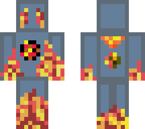 mr fireball | Minecraft Skin