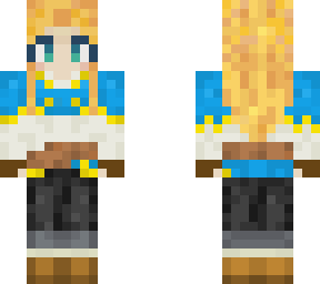 Princess Zelda Breath of the Wild 2 | Minecraft Skin