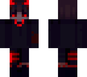 Red emo boy | Minecraft Skin