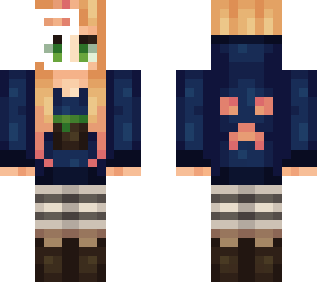skeleton girl | Minecraft Skin