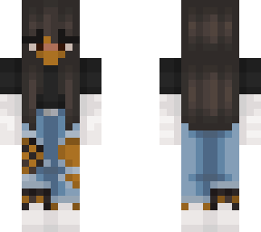 Alternative Black Girl | Minecraft Skin