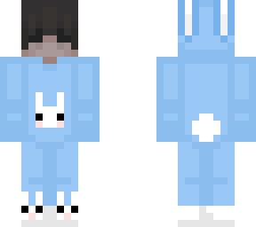 Blue Bunny Onesie | Minecraft Skin