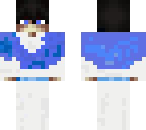 Blue ItzGlimpse | Minecraft Skin