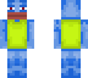 blue pepe | Minecraft Skin