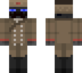 Blue Winter Enderman | Minecraft Skin