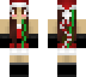 Christmas Cat Maid SmallishBeans | Minecraft Skin