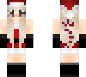 Christmas Cat Sylvee | Minecraft Skin