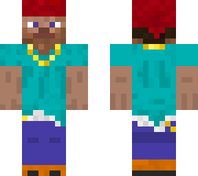 Hood Steve | Minecraft Skin