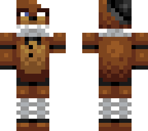 ignited freddy | Minecraft Skins