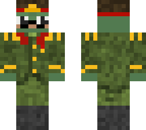 Pepe stalin now with mustash | Minecraft Skin