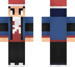 Pokemon Lucas | Minecraft Skin