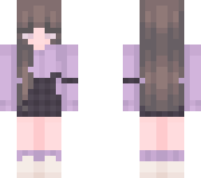 purple bich | Minecraft Skin