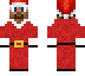 Santa Steve V2 | Minecraft Skin