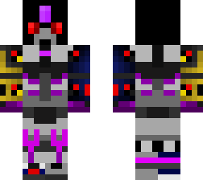Transformers TFRID Combiner Force Menasor | Minecraft Skin