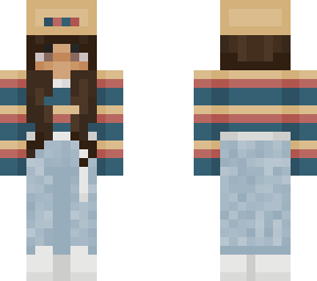 cutie with a bucket hat..:* | Minecraft Skin