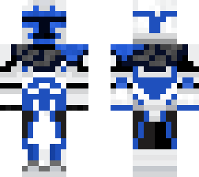 COMMANDER REX WITH AND WITOUD HELM | Minecraft Skin