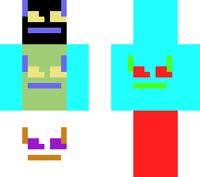 faces everywhere | Minecraft Skin