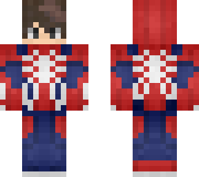 Marvel spiderman ps5 | Minecraft Skin