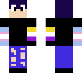 non binary flag | Minecraft Skins