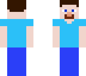 backwards anatomical steve | Minecraft Skin