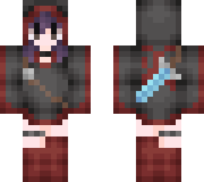 Bbh Hoodie Tori | Minecraft Skin