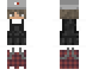 bedless noob but aesthetic themed | Minecraft Skin