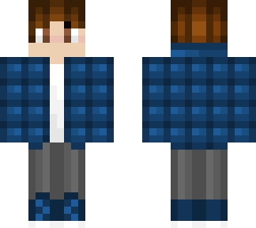 Blue Jacket | Minecraft Skin