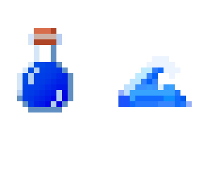 elemental potion: Water | Minecraft Skin
