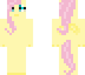 Fluttershy MLP (Sienna version 1) | Minecraft Skin