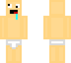 Freaky Diaper Baby | Minecraft Skin