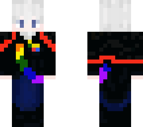 Killua vibe corner smp cloak | Minecraft Skin