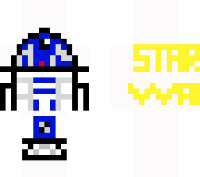 R2-D2 From Star Wars 1, 2 & 3 | Minecraft Skin