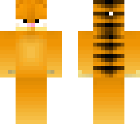 Trippy garfield | Minecraft Skin