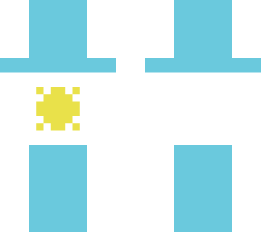 ARGENTINA BANNER | Minecraft Skin