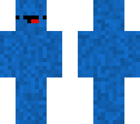Blue Derp Template | Minecraft Skin