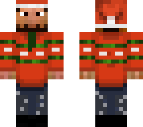 Christmas Schlatt | Minecraft Skin
