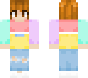 Color windbreaker | Minecraft Skin