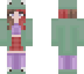 froggy girl :D | Minecraft Skin